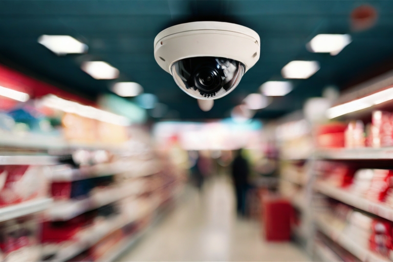 Cameras in stores store